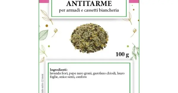 Acquista Miscela antitarme naturale per armadi